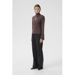 Karen Simonsen Langarm-Bluse KBBrittany Langarm-Bluse Feminine brown
