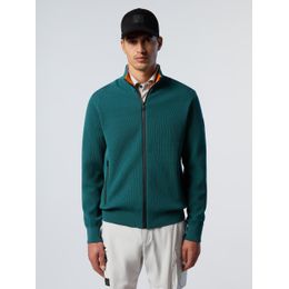 North Sails Pullover Technischer Strick mit durchgehendem Rei&szlig;verschluss