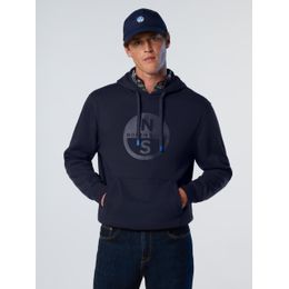 North Sails Kapuzenpullover Mit Maxi-Logo-Print