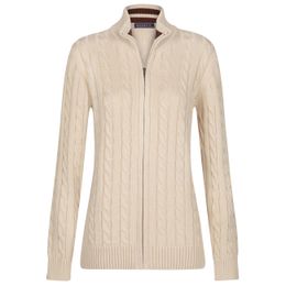 Strickjacke Strickjacke Mit Zopfmuster