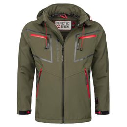 Arctic Seven Herren Softshell Jacke Olive