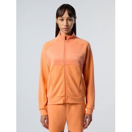 North Sails Sweatshirt Modal mit Stehkragen