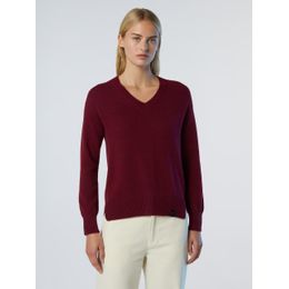 North Sails Pullover Sattelschulter mit V-Ausschnitt
