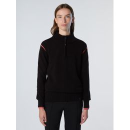 North Sails Pullover Viskose-Stehkragen
