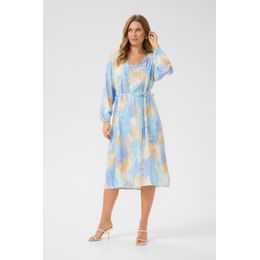 Cream Kleid Regular fit Blue Watercolor blue multi