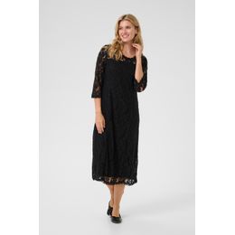 Cream Jerseykleid Feminine Pitch Blac