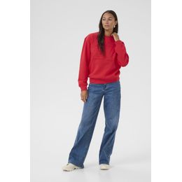 Kaffe Sweatshirt KAlea Loose fit red