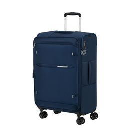 Hartschalen-Trolley Samsonite "GOTWIST", Gr. B/H/T: 43cm x 68cm x 29cm 71 l, navy blau, Polyester, Koffer, mit Teleskopgriff und mehreren Tragegriffen, innen aus Polyester