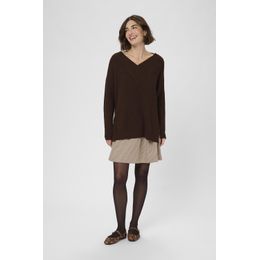 Culture Strickpullover CUolivia Strickpullover Oversize fit brown