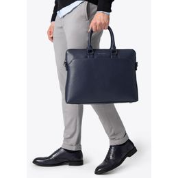 Wittchen Herren-Laptoptasche, 16 Zoll, Kunstleder, Marineblau, &Ouml;ko-Leder
