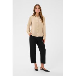 Kaffe Langarm-Hemd KAamara Langarm-Hemd Regular fit beige