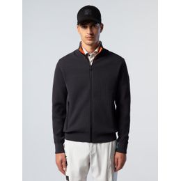 North Sails Pullover Technischer Strick mit durchgehendem Rei&szlig;verschluss