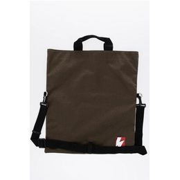 Neil Barrett TwoTone Maxi Bag mit abnehmbarem Schultergurt in Gr&uuml;n