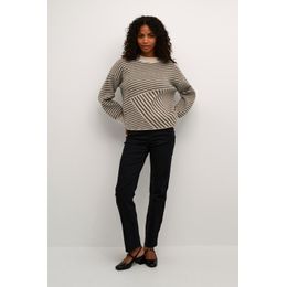 Kaffe Strickpullover KAverana Baggy fit cream