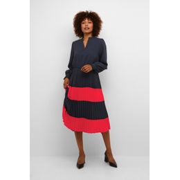 Culture Kleid Feminine blue red