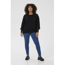 Kaffe Strickpullover Regular fit black