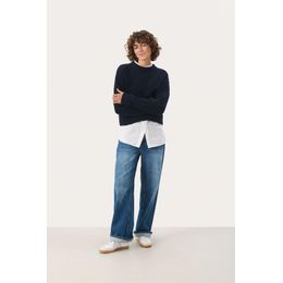 PART TWO Strickpullover Baggy fit navy