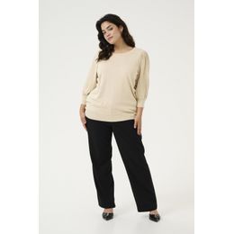 Kaffe Strickpullover Regular fit cream