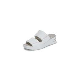Waldl&auml;ufer Waldl&auml;ufer - Plateau-Pantolette Dina, weiss, Gr. 38 - Leder