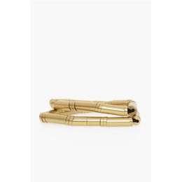 Bottega Veneta Elastischer Metallg&uuml;rtel in Gold