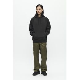 Wood Wood Kapuzenshirt WWFred Gerade Passform black