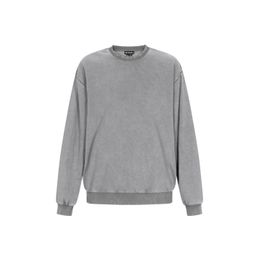 TUFFSKULL Sweatshirt M&auml;nner grau