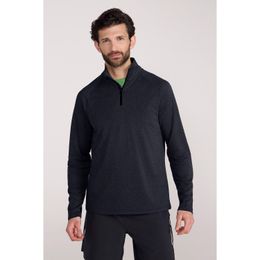 Mountain Warehouse - Sweatshirt mit halbem Rei&szlig;verschluss f&uuml;r Herren (Dunkelgrau)