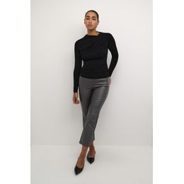 Kaffe Pants Suiting Slim fit Black Oyster
