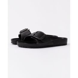 Birkenstock Madrid Madrid Gro&szlig;e Schnallen-Sandalen in Schwarz