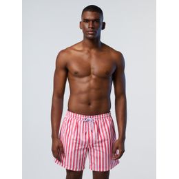 North Sails Badeshorts Bedrucktes Pfirsichleder