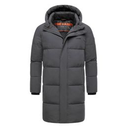 Stone Harbour Herren Steppmantel Hadrieen mit Fleecefutter & Kapuze