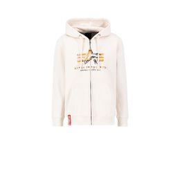 Alpha Industries Basic Puff Print Camo Zip Hoodie
