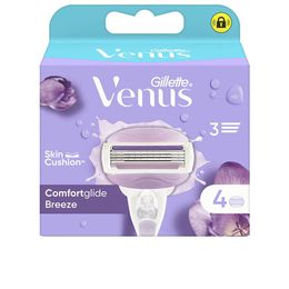 Gillette Venus Breeze Ladeger&auml;t 4 Nachf&uuml;llungen 4 recambios