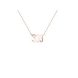 Beka & Bell BEKA&BELL Kette 925-Sterling Silber rotvergoldet Gl&auml;nzend 45,0cm