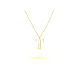 Beka & Bell BEKA&BELL Anh&auml;nger mit Kette 925-Sterling Silber vergoldet Gl&auml;nzend 45cm