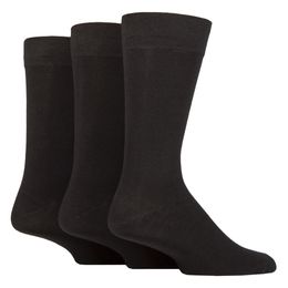 3er-Pack Herren Plain und gemusterte Bambus-Socken - Weich, atmungsaktiv, f&uuml;r den t&auml;glichen Komfort