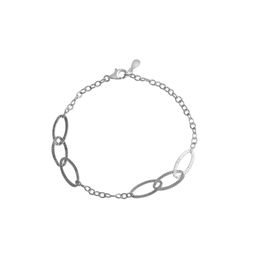 Celesta Silber Armband 925 Silber rhodiniert strukturiert