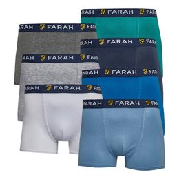 Farah 7er Pack Herren Baumwolle Atmungsaktive Boxershorts - Chander Kollektion