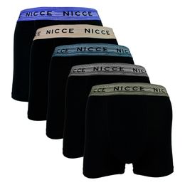 Nicce 5er Pack Herren Boxershorts ADDRE - Weiche atmungsaktive Baumwolle Alltagsunterw&auml;sche