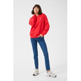 Kaffe Sweatshirt KAliddy Loose fit red
