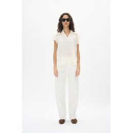 Inwear Kurzarm-Bluse Whisper White