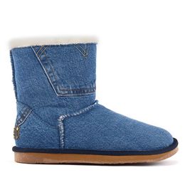 Australia Luxe Heritage Short Denim Ankle Boots