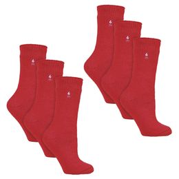 Heat Holders 6 Paar Damen Original Dicke Winterthermosocken