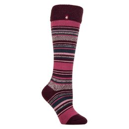 Heat Holders Damen Thermo Langschaftgummistiefelsocken mit weichem B&uuml;rstfutter