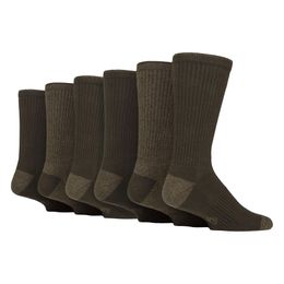 6 Paar Herren wasserabweisende mitteldicke Outdoorsocken f&uuml;r Wandern und Spazierg&auml;nge