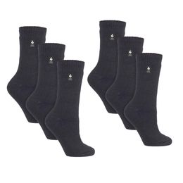 Heat Holders 6 Paar Damen Original Dicke Winterthermosocken