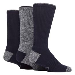 3 Paar Herren wasserabweisende mittelgewichtige Outdoor-Socken f&uuml;r Wandern & Gehen