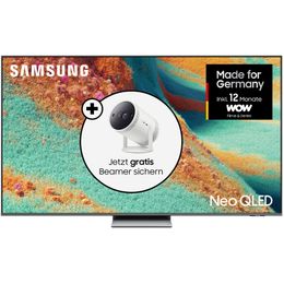 Samsung QLED-Fernseher "GQ85QN85FAU QLED Mini LED-Fernseher", Energieeffizienz: F (A-G), schwarz, 85 &Prime;, Fernseher, NQ HDR+, 4K AI Upscaling, Dolby Atmos & AI Sound, Gaming bis zu 144Hz