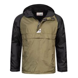 Arctic Seven Herren Regenjacke &ndash; Olive-Schwarz