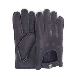 Australia Luxe Motorradhandschuhe aus Leder, Graphit